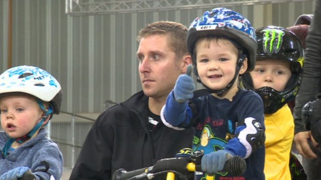 Strider World Cup: Toddlers compete for BMX championships - BBC News
