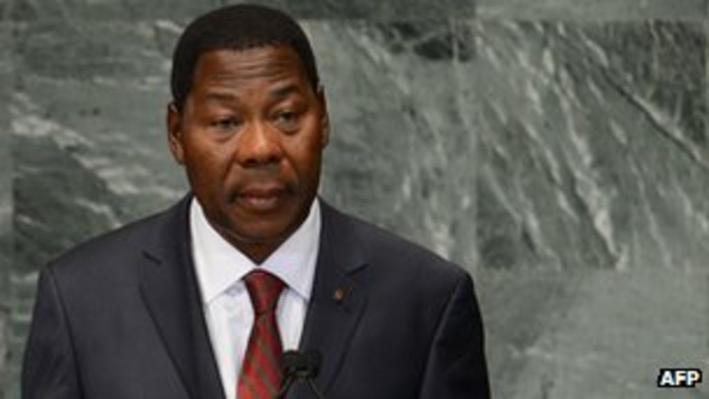 Benin President Yayi: Three arrested 'over poison plot' - BBC News