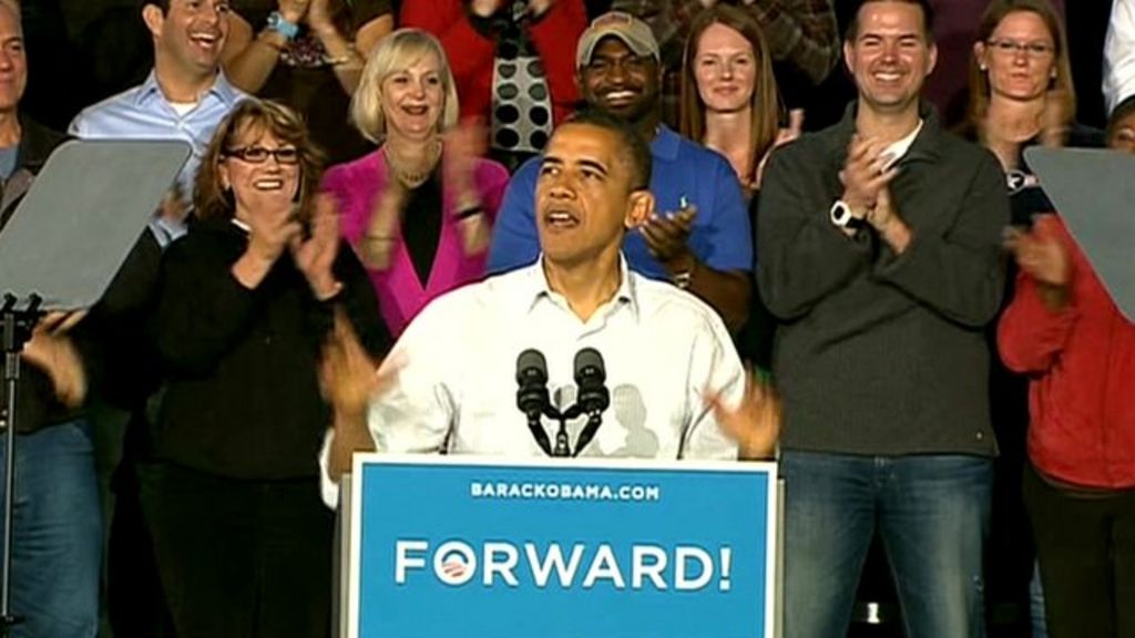 Barack Obama in Ohio: 'Our fight goes on' - BBC News