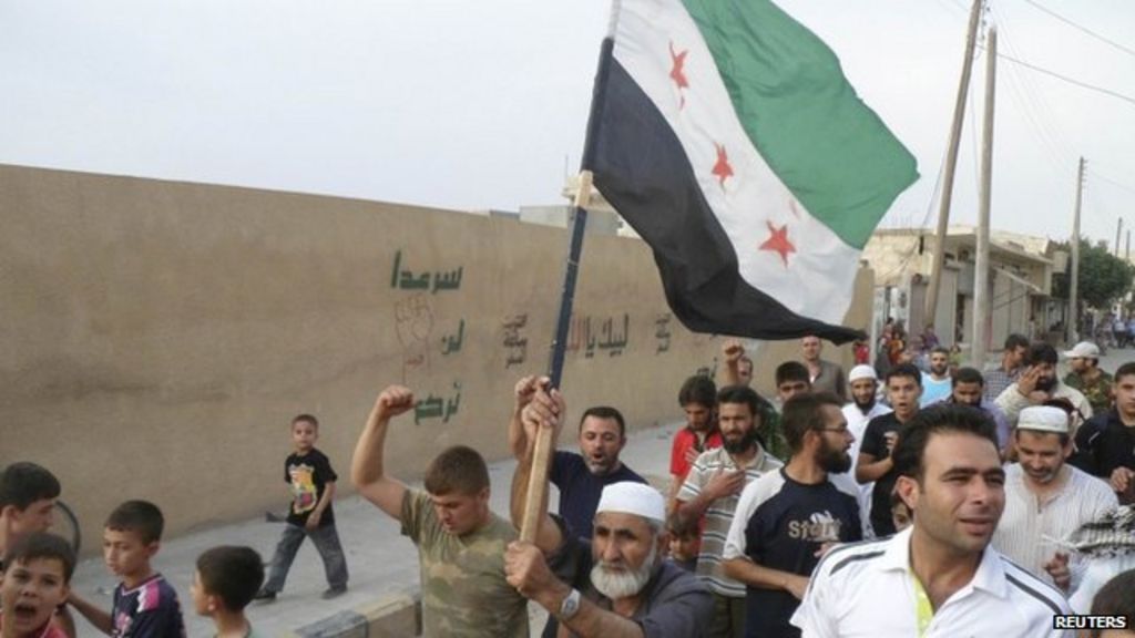 Syria opposition groups set for crucial Doha meeting - BBC News