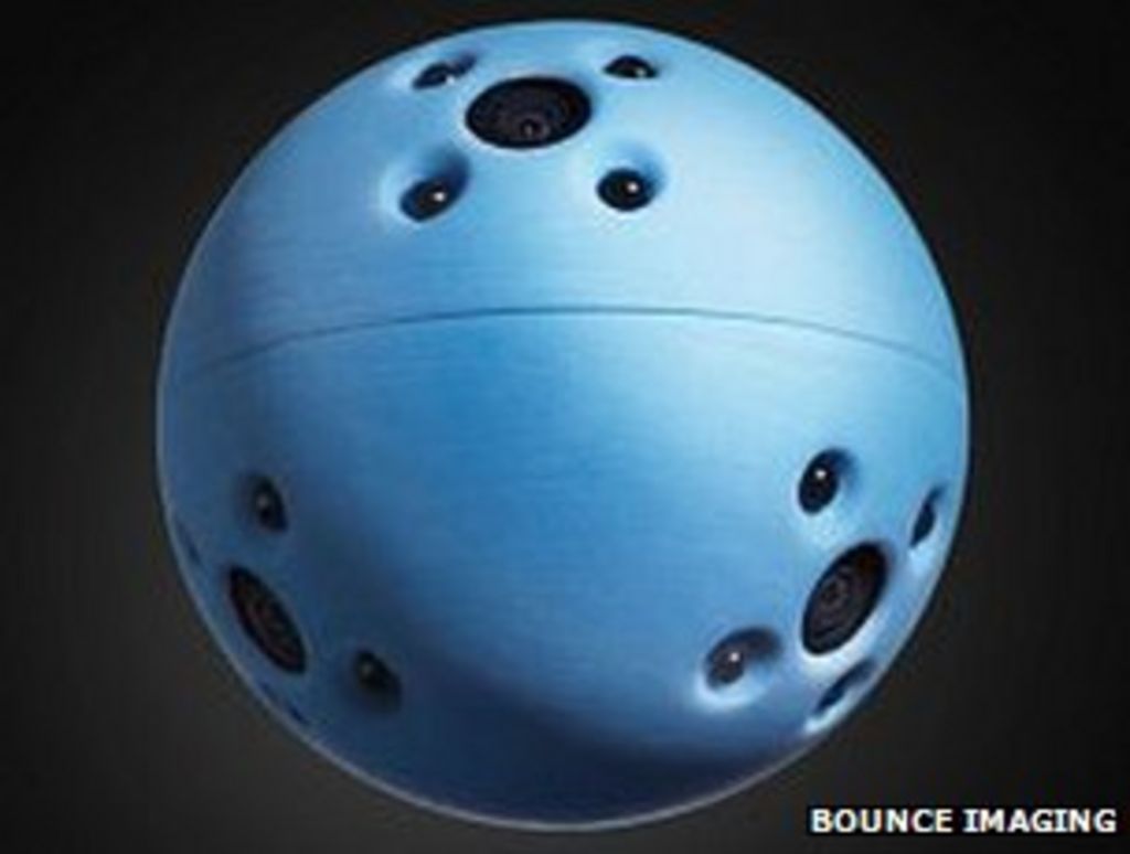 Ball-shaped camera 'to help police and firefighters' - BBC News