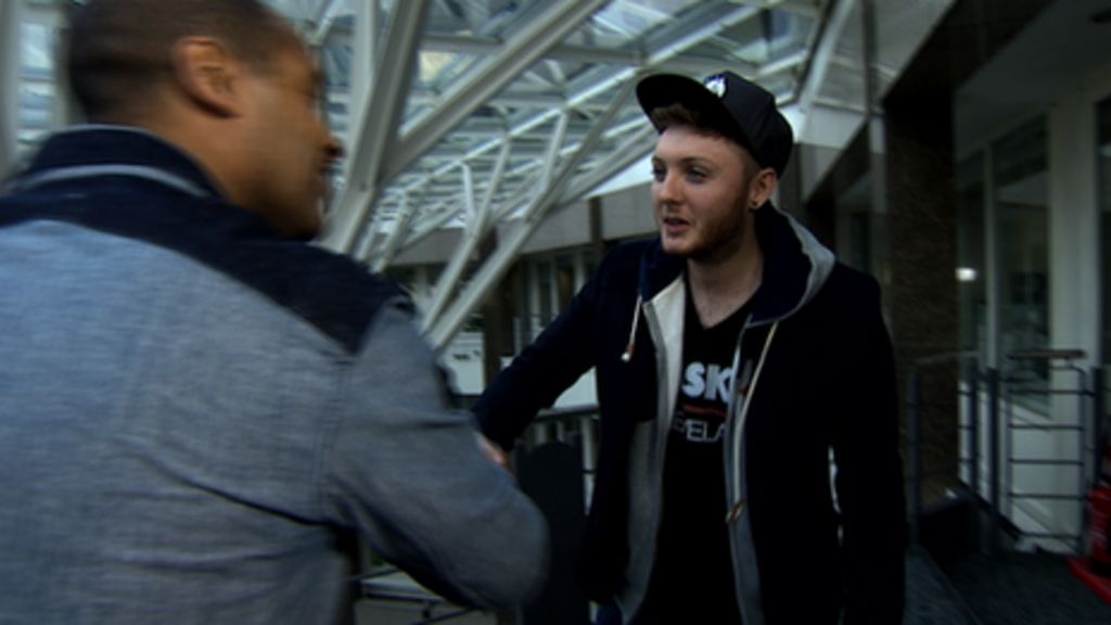 X Factor's James Arthur predicts big defeat for Newcastle - BBC Sport