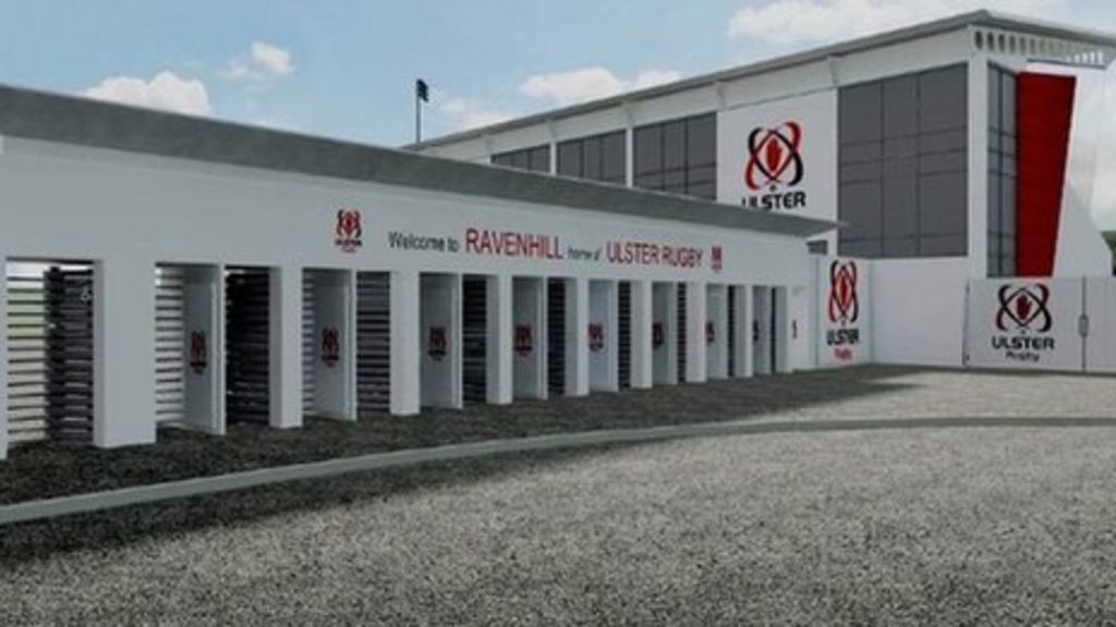 How the new Ravenhill rugby ground will look - BBC Sport