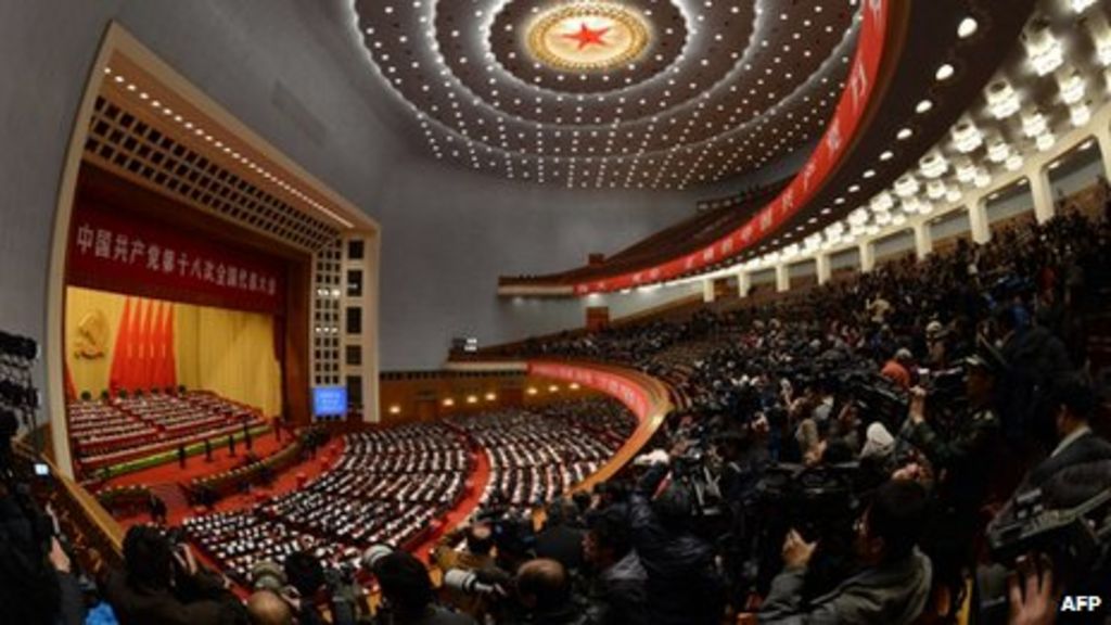 China's Great Hall of the People - minus the people - BBC News