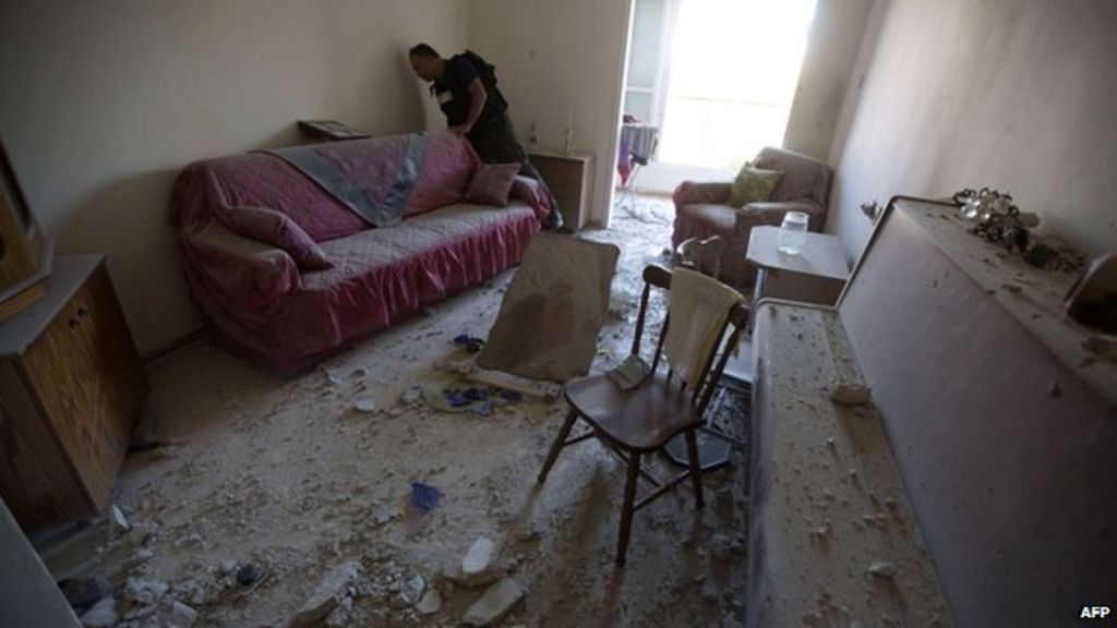 Israeli-Gaza conflict: Ashkelon bears brunt of rockets - BBC News