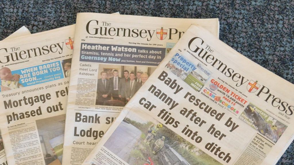 Guernsey Press delayed by 'catastrophic failure' - BBC News