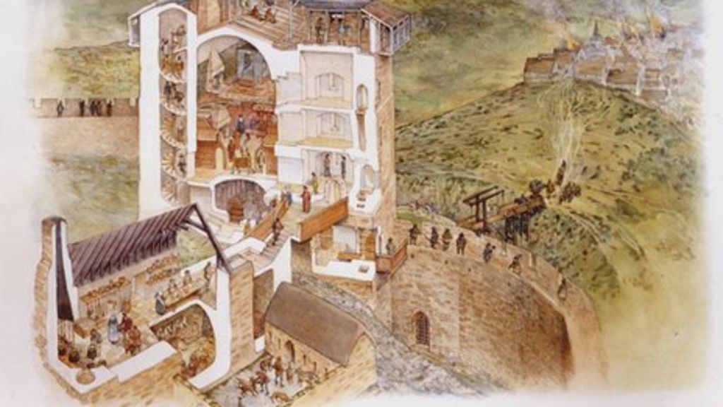 Discovery of hidden tower at Edinburgh Castle marked 100 years on - BBC ...