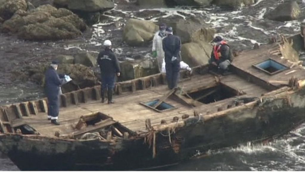Bodies found off Japanese coast - BBC News