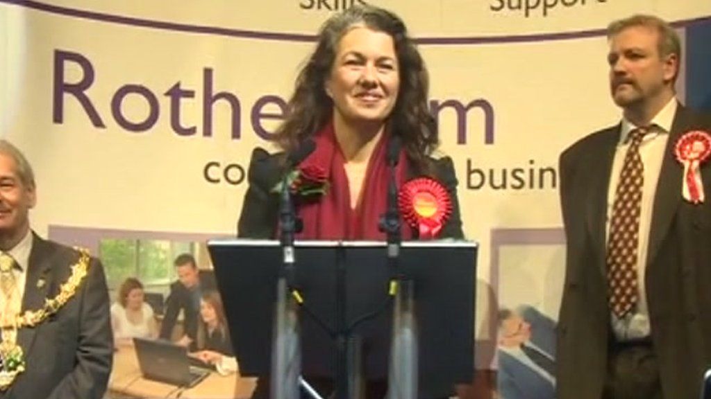 Rotherham by-election won by Sarah Champion for Labour - BBC News