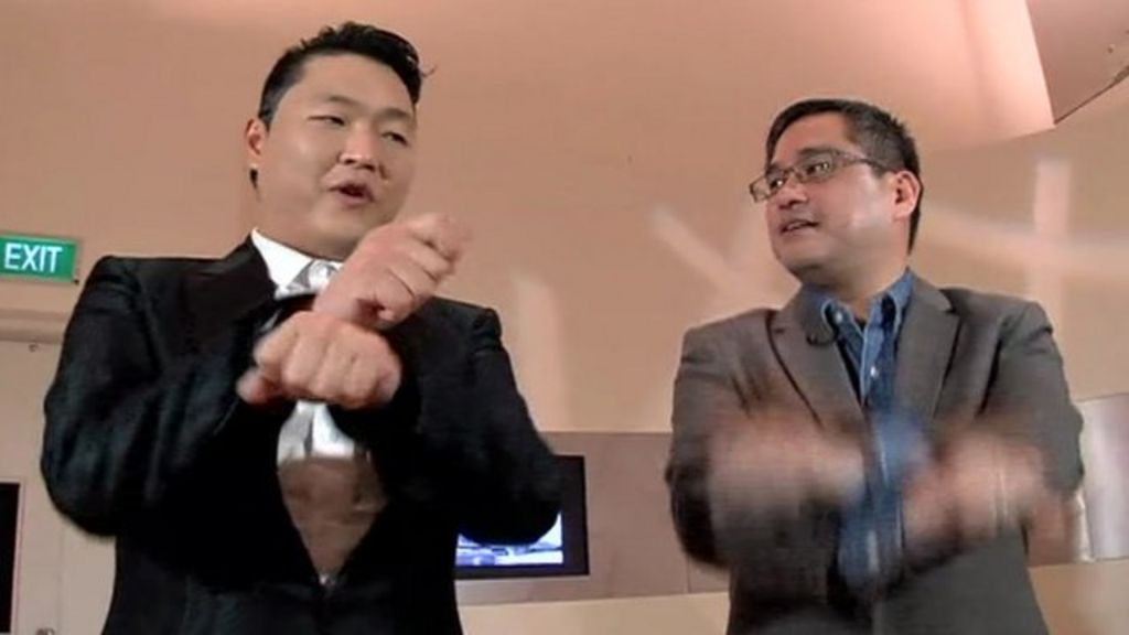 Psy explains his name to the BBC - BBC News