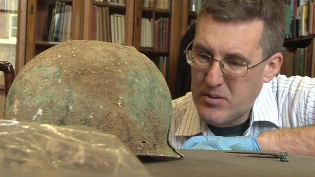 Kent Iron Age helmet 'incredibly rare' - BBC News