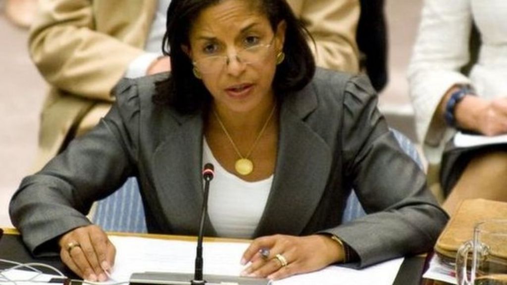 Susan Rice ends bid to succeed Hillary Clinton - BBC News