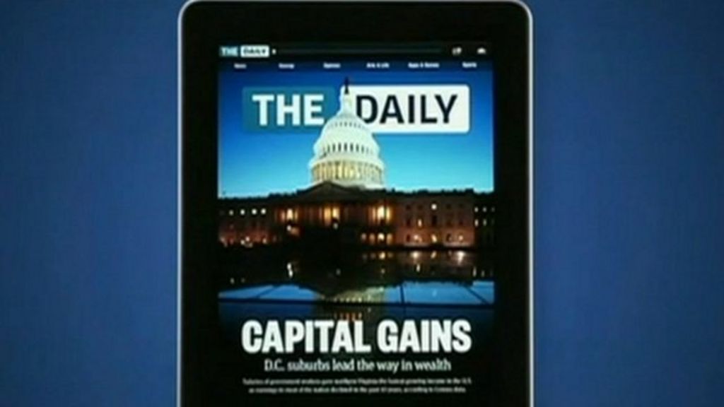 Digital newspaper The Daily closing - BBC News