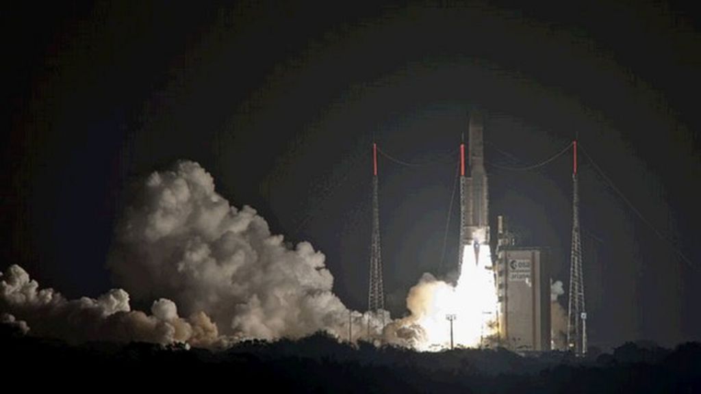 UK's Skynet military satellite launched - BBC News