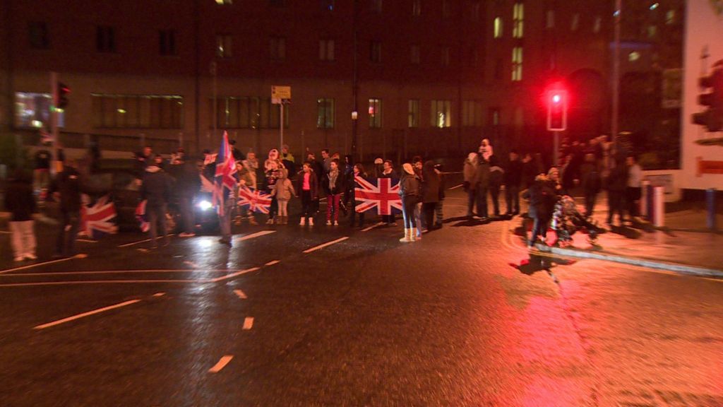 Union flag protests: 30 demonstrations in Belfast - BBC News