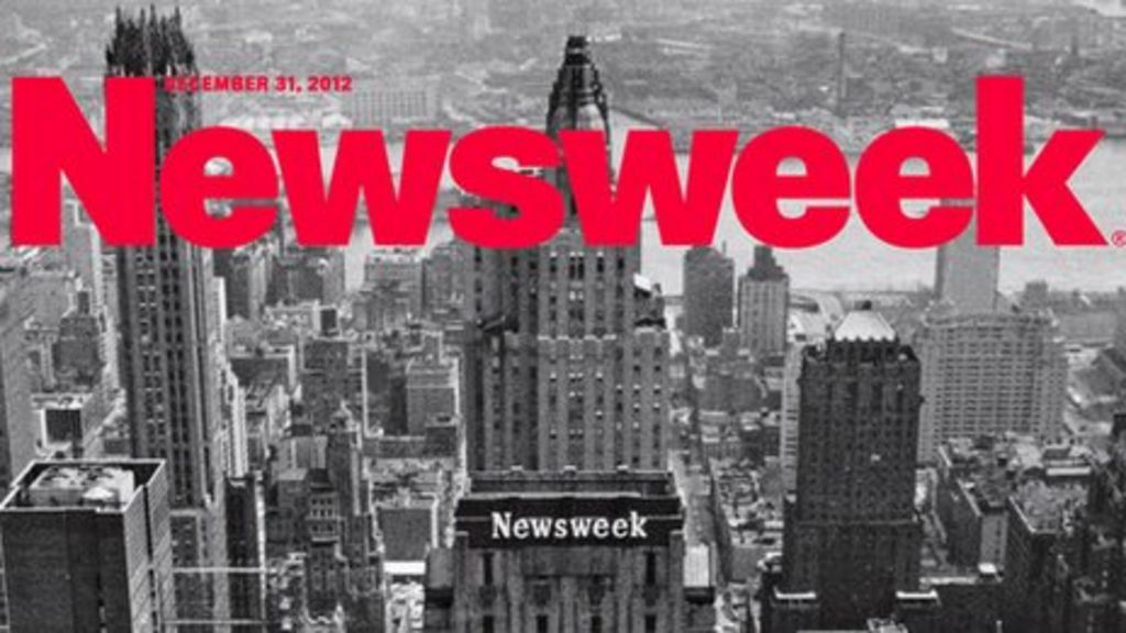 Newsweek unveils final print edition - BBC News
