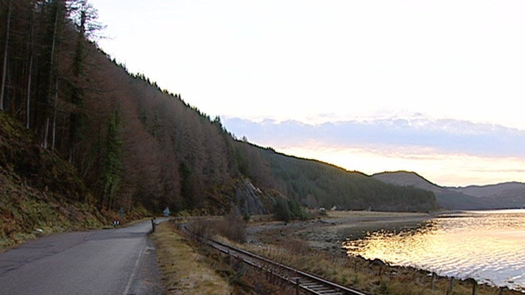Stromeferry bypass: A890 reopens after landslip - BBC News
