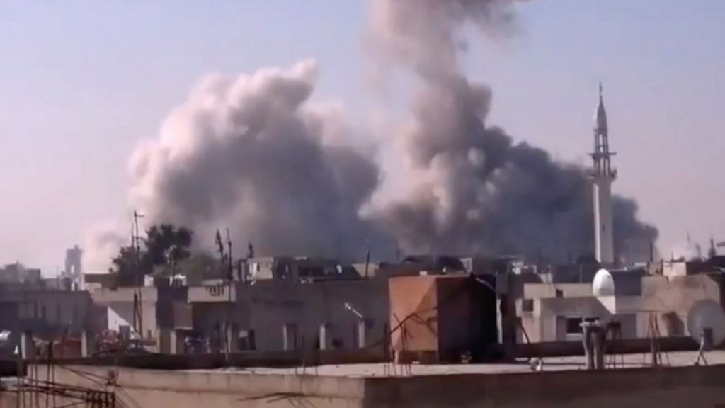 Syria government forces retake Homs district - BBC News