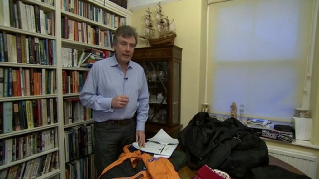 Stroud MP Neil Carmichael begins trip to Antarctic - BBC News