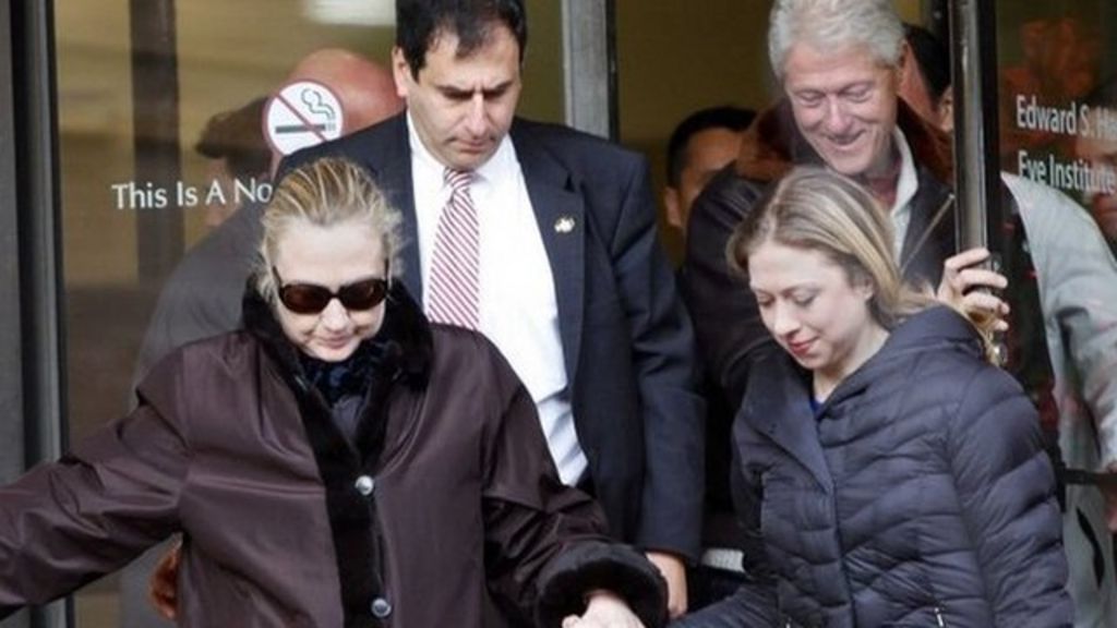 Hillary Clinton discharged from New York hospital - BBC News Hillary Clinton discharged from New York hospital - BBC News