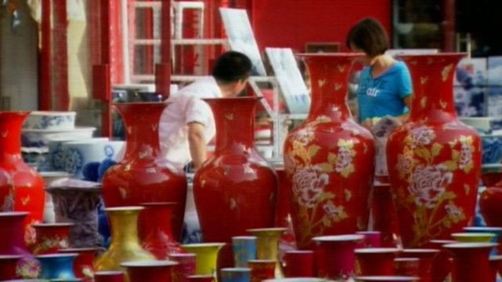 Stoke company selling china to China - BBC News