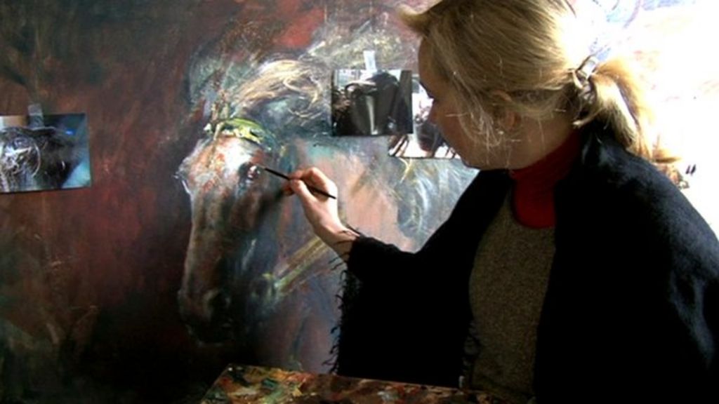 Meet Orthodox Vatican's official court painter - BBC News