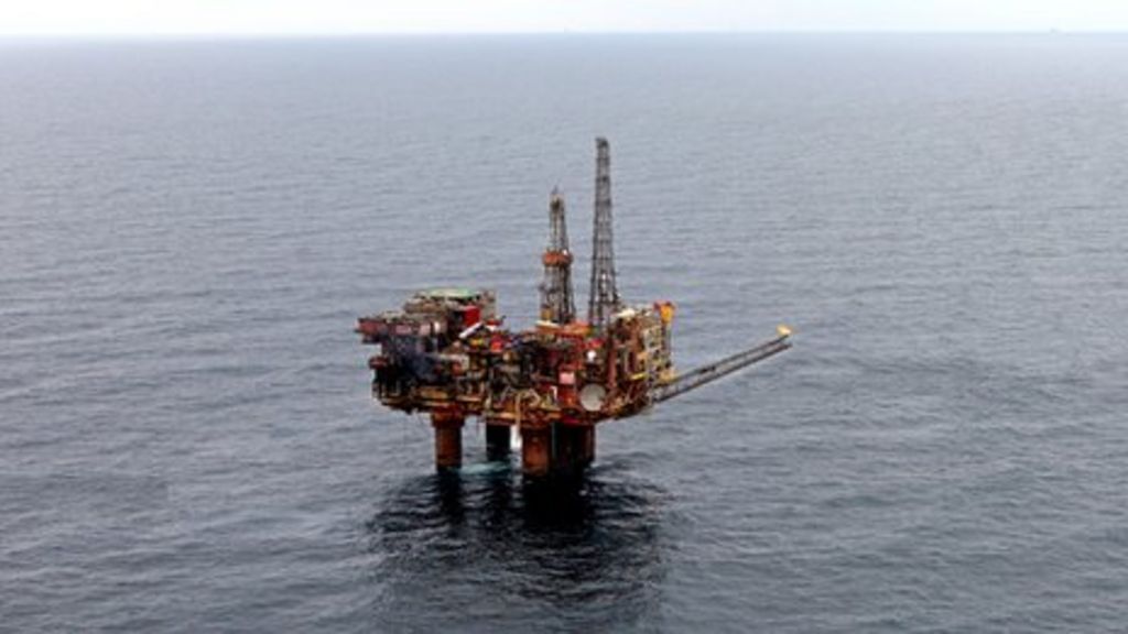 Workers being taken off Taqa's North Sea Cormorant Alpha platform - BBC ...