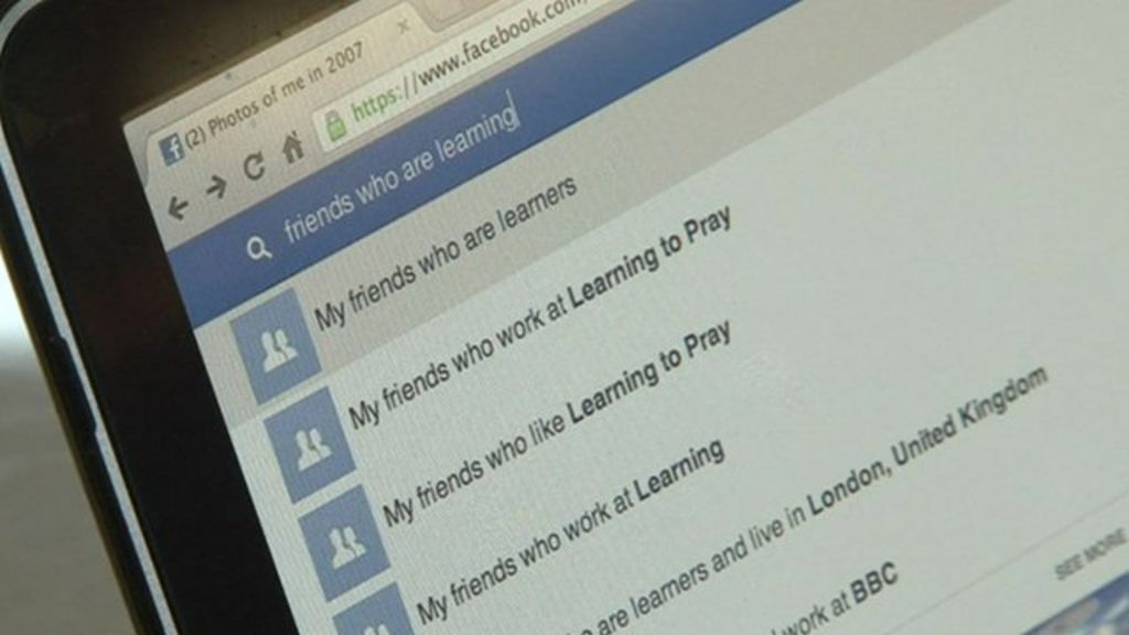 Facebook search: Putting the graph engine to the test - BBC News