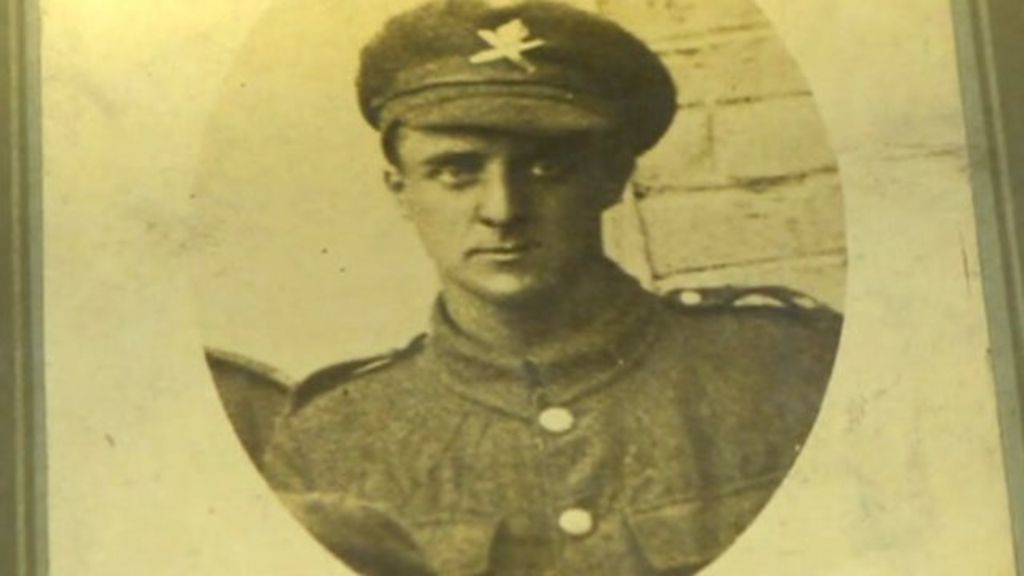 A soldier's tale: Retracing steps in Flanders fields - BBC News