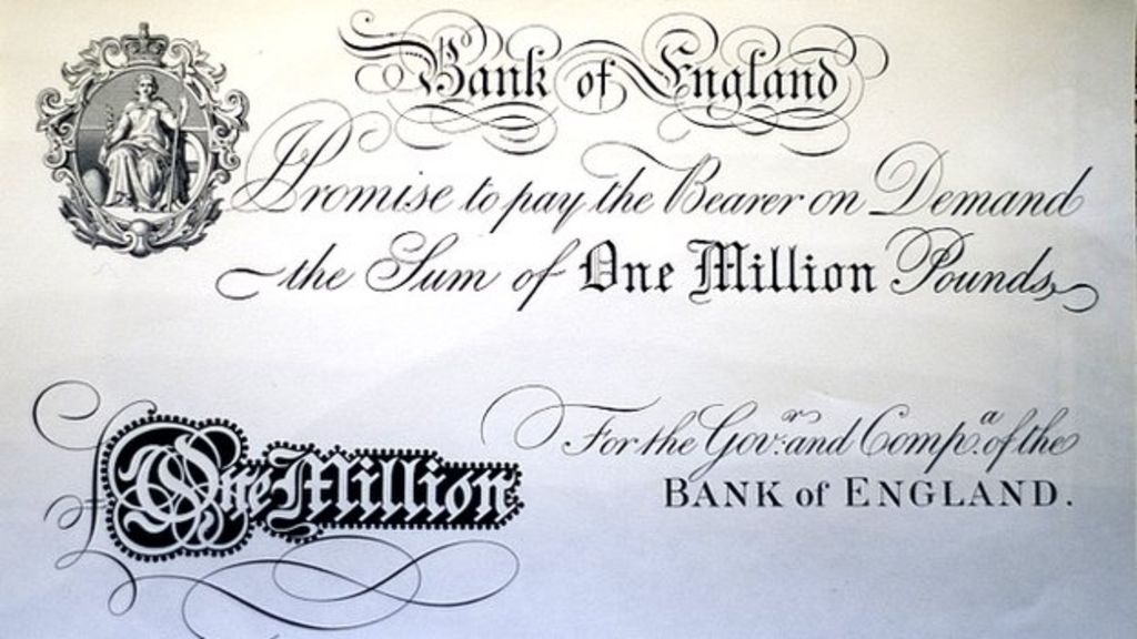 Britain s 1m And 100m Banknotes BBC News Britain s 1m And 100m Banknotes BBC News