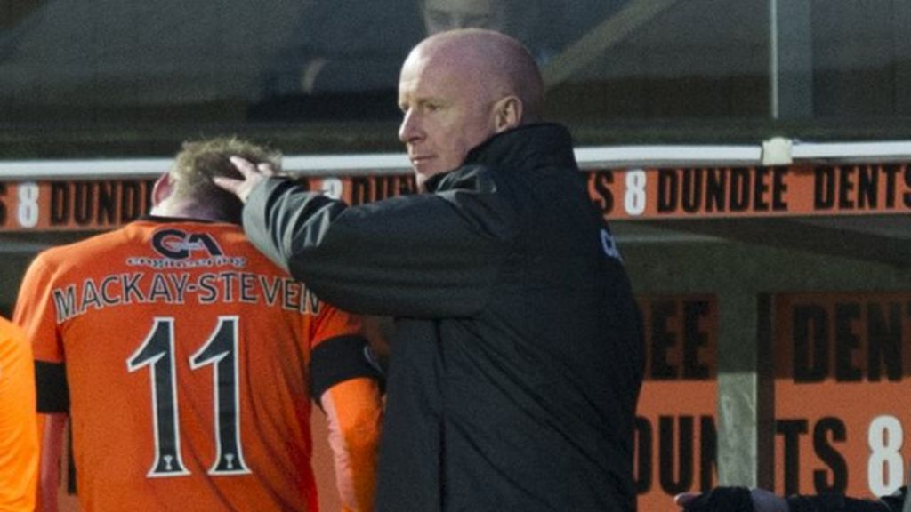 Dundee Utd dominated game - Peter Houston - BBC Sport