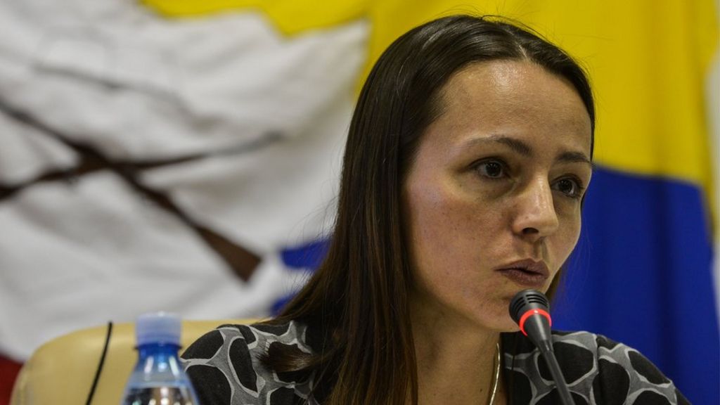 Tanja Nijmeijer: Dutch Farc rebel at peace talks - BBC News