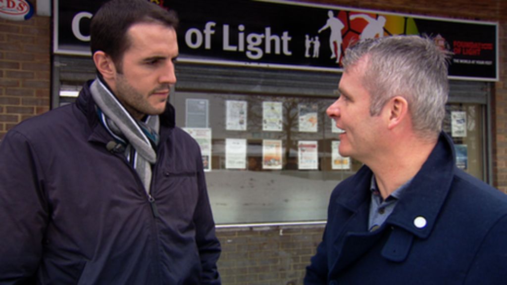 Sunderland's John O'Shea and Adam Johnson surprise youngsters - BBC Sport