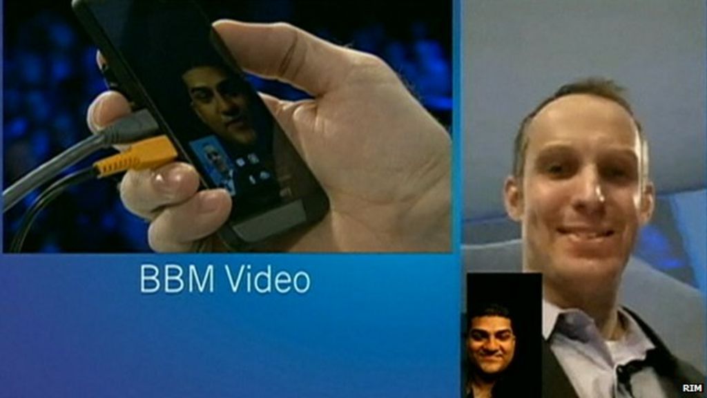 BlackBerry shows off BBM video chat and screen share - BBC News