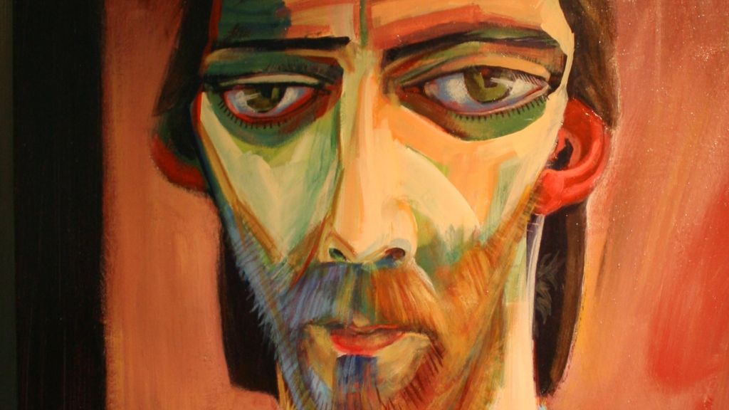 Previously unseen Vincent Rattray paintings on show in Dundee - BBC News