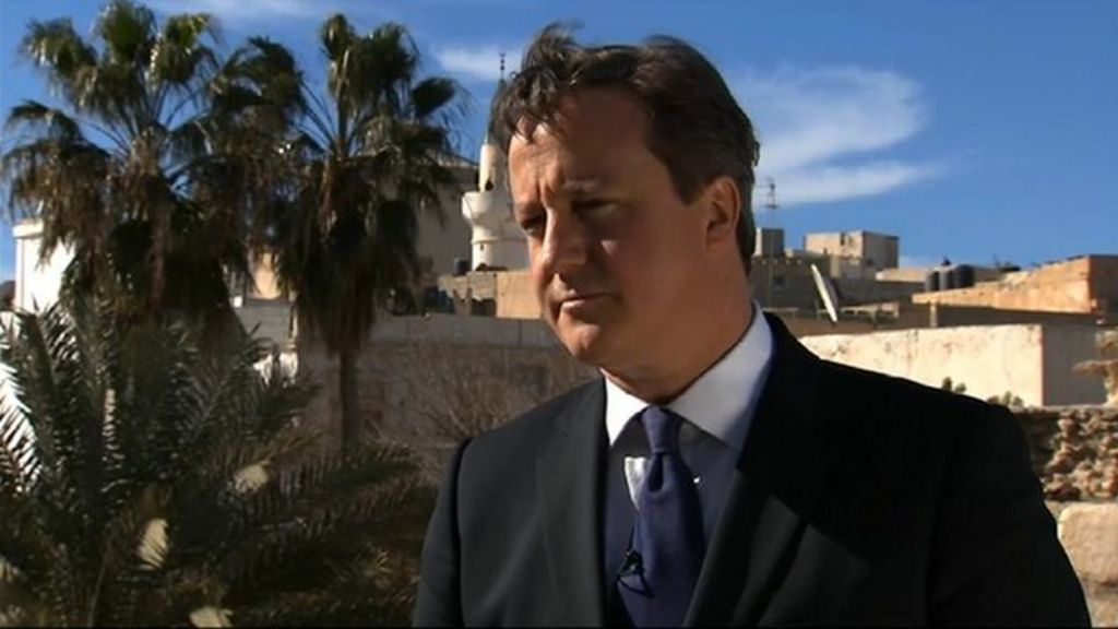 David Cameron: 'Stability and security challenges' in Libya. - BBC News
