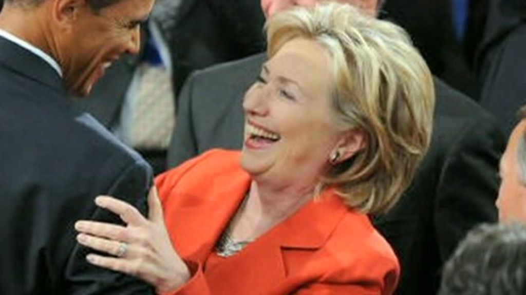 Hillary Clinton stands down as US secretary of state - BBC News