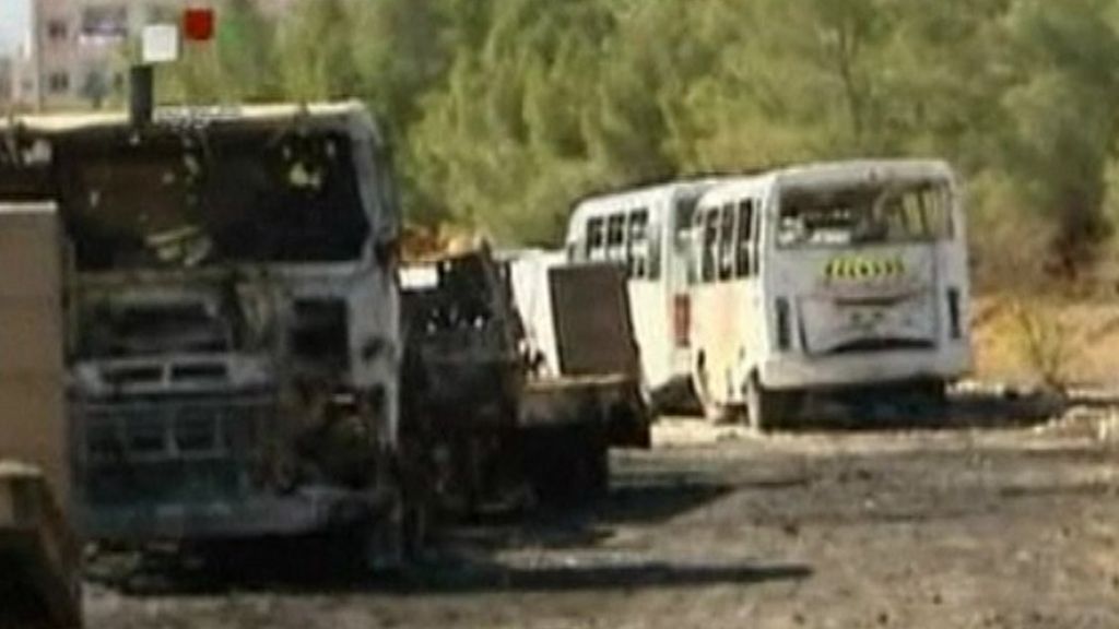 Syria crisis: Assad claims Israel 'destabilising' country - BBC News