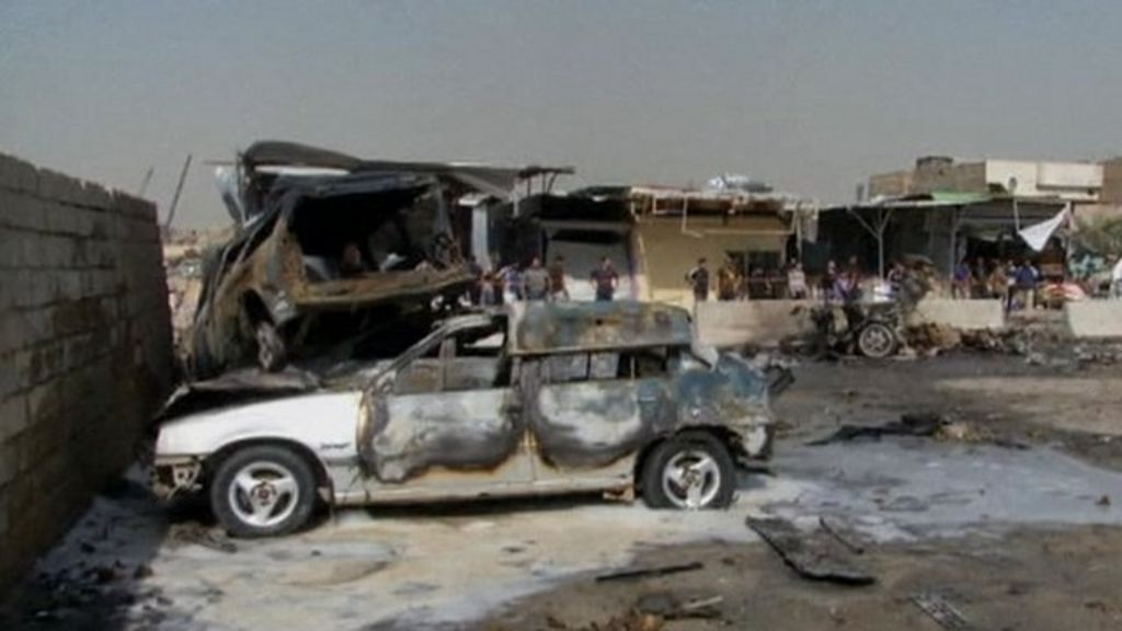 Baghdad rocked by explosions - BBC News