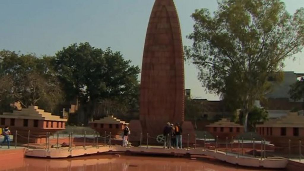 Inside Amritsar's massacre gardens - BBC News