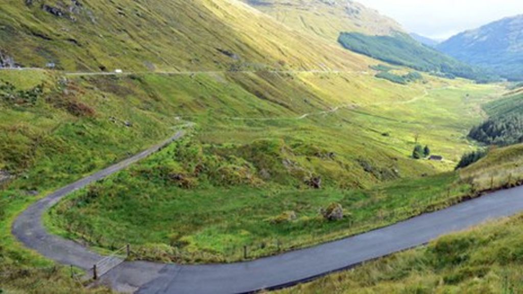 A83 Rest and be Thankful emergency diversion ready - BBC News