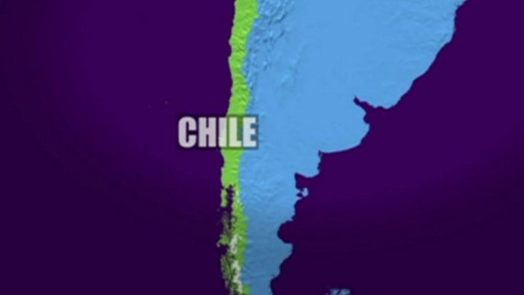 Chile map - BBC News