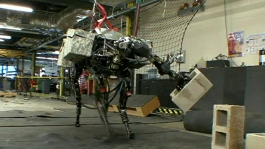 BigDog robot! - BBC Newsround