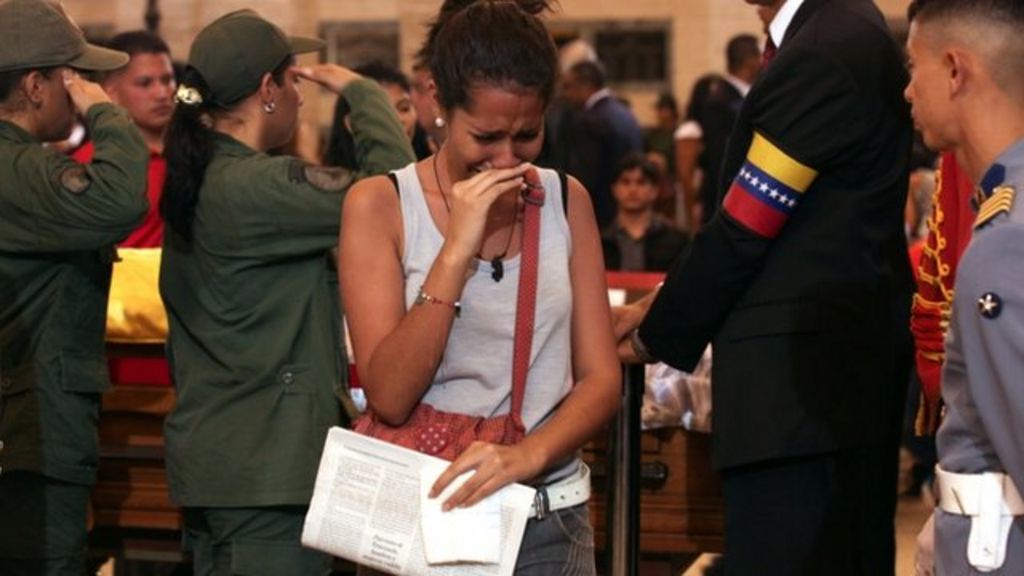 Venezuela holds Hugo Chavez state funeral - BBC News