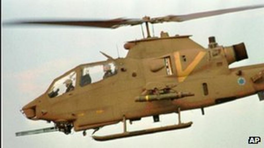 Israel helicopter crash kills two - BBC News