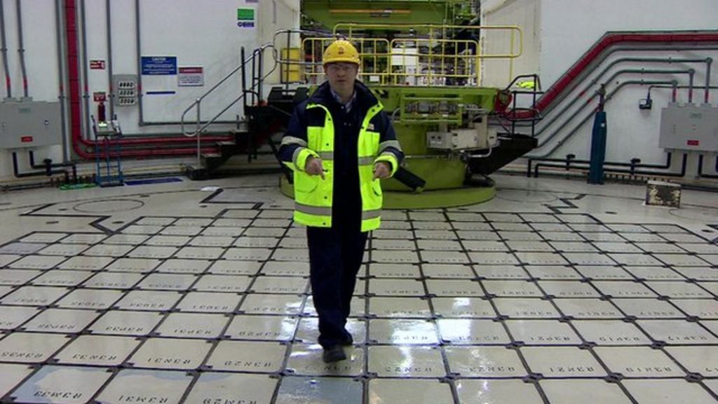 Inside Hinkley B nuclear power station - BBC News