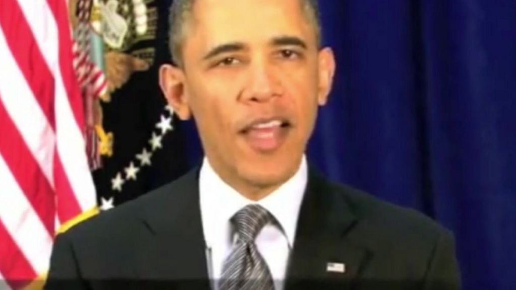 President Obama delivers Iranian nuclear message - BBC News