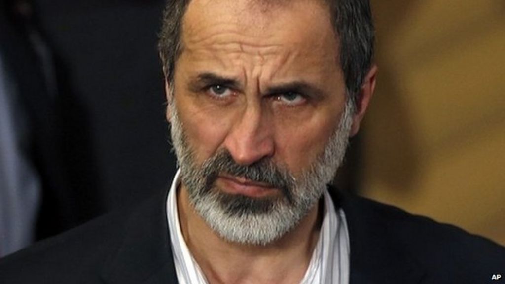 Syrian opposition leader Ahmed Moaz al-Khatib resigns - BBC News