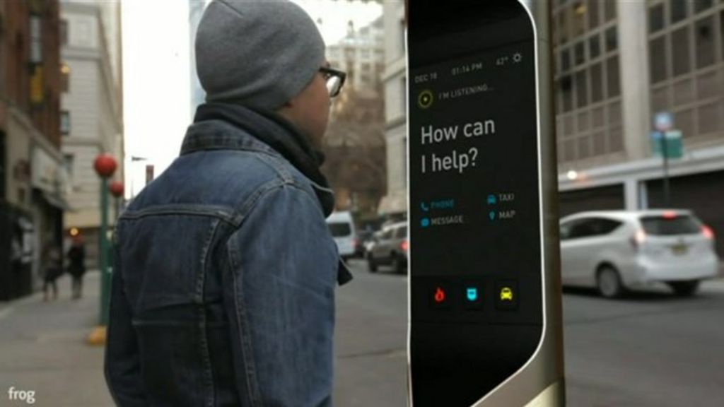 Reinventing the New York payphone - BBC News