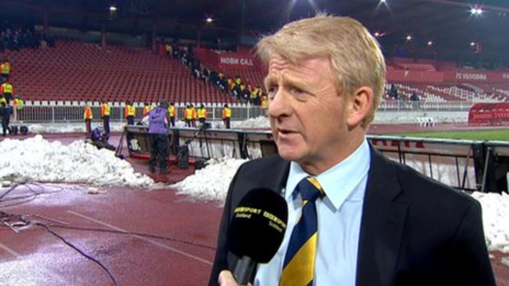 Strachan says Scotland must rebuild game - BBC Sport